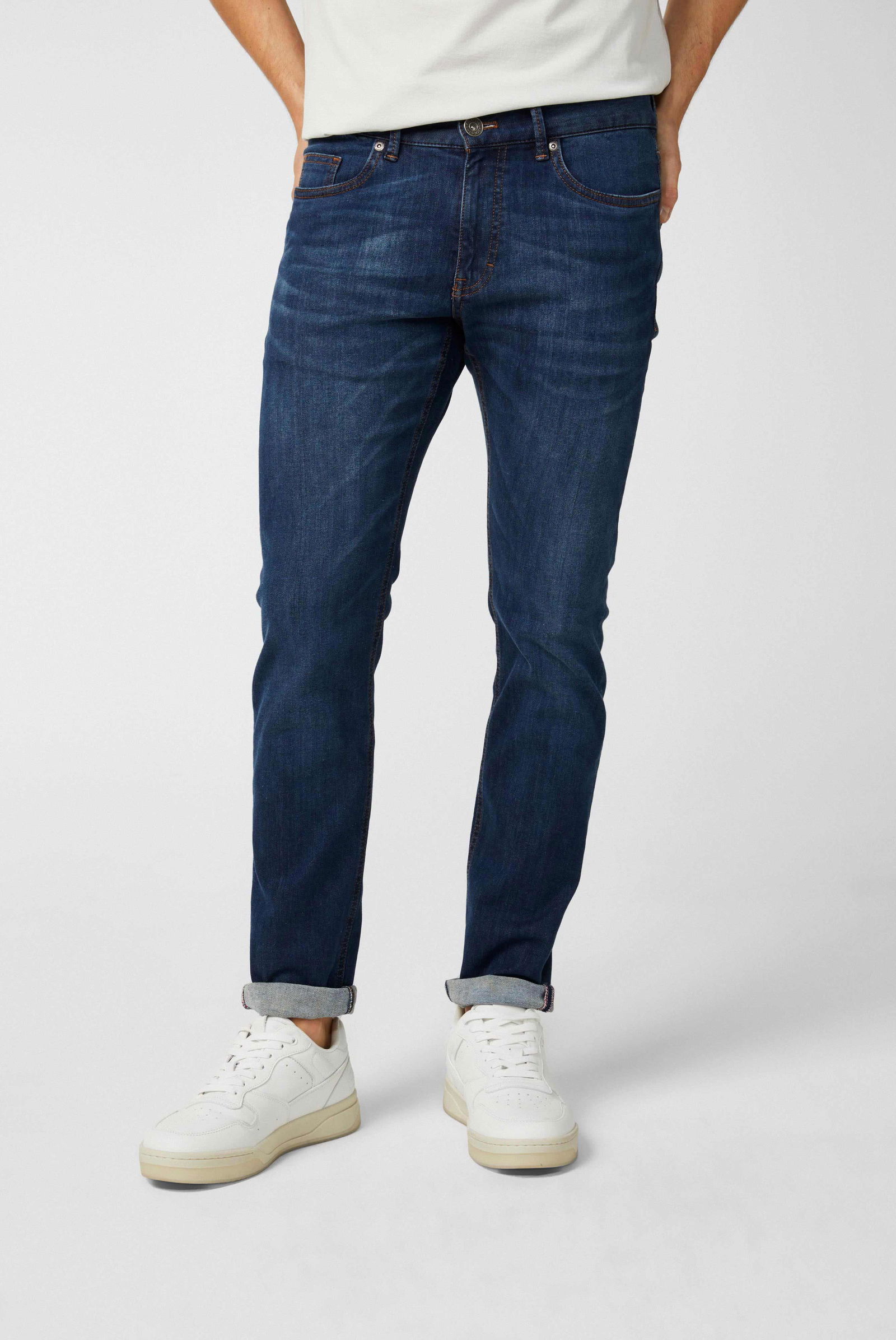 Stretch slim fit jeans store